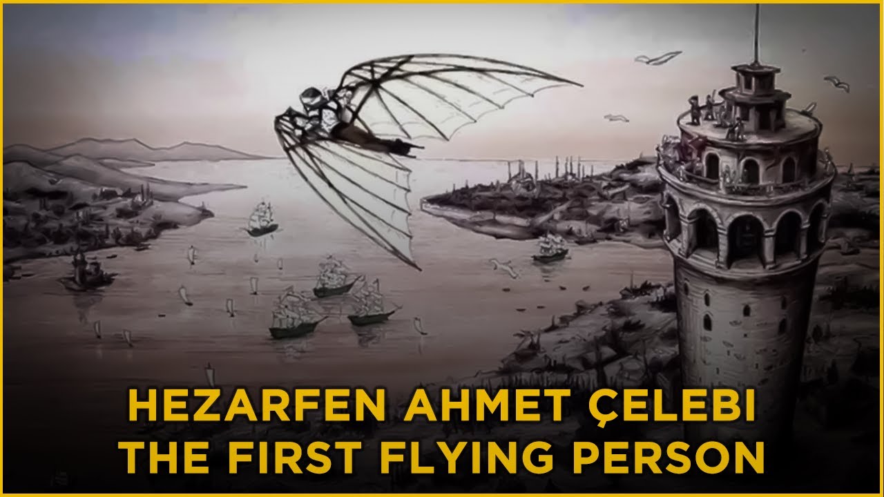 The First Flying Man In History | Hezarfen Ahmet Çelebi - YouTube