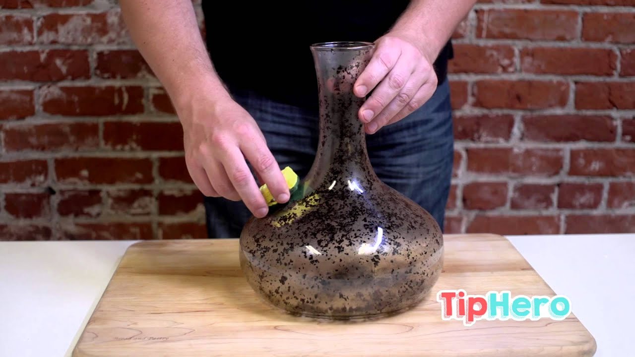 Clean Odd Shaped Glass Using Magnets - YouTube