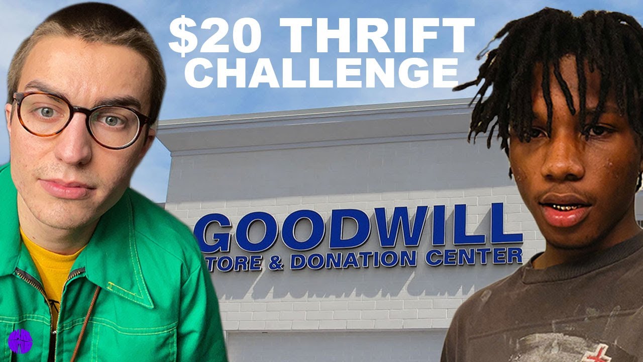 $20 THRIFT CHALLENGE PT. 2 (W/ CashK) - YouTube