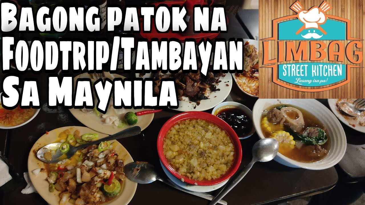 Limbag Street Kitchen - Bagong patok na Food Trip at Tambayan in Manila ...