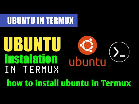 Termux ubuntu instalation | how to install ubuntu os in termux without ...