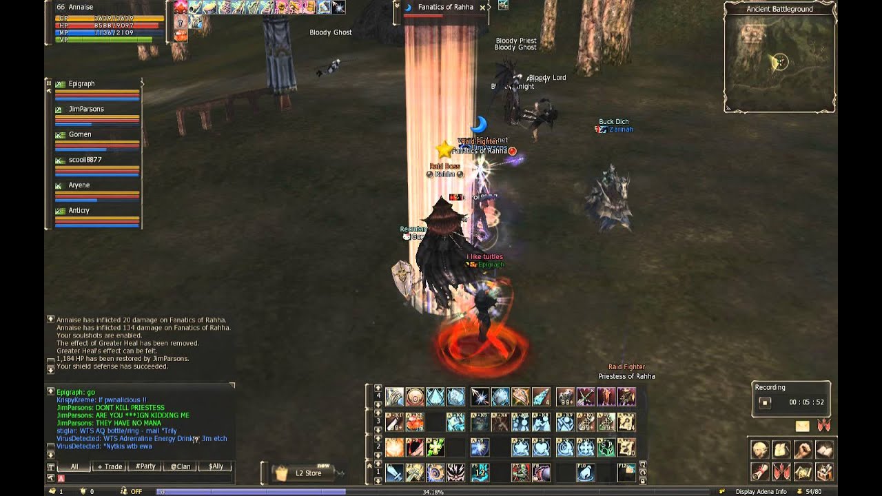 Rahha Raid Boss - YouTube