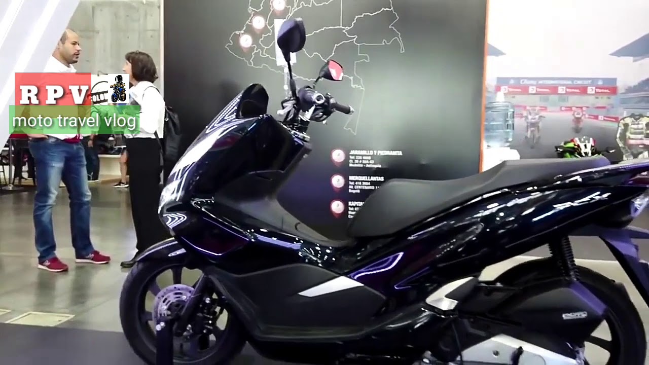 Honda PCX 2020 new colors & additional features - YouTube
