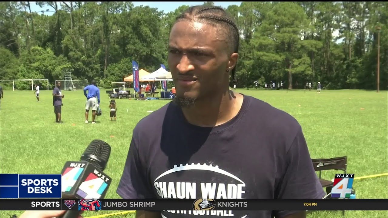 Shaun Wade returns to alma mater to give back at youth football camp ...
