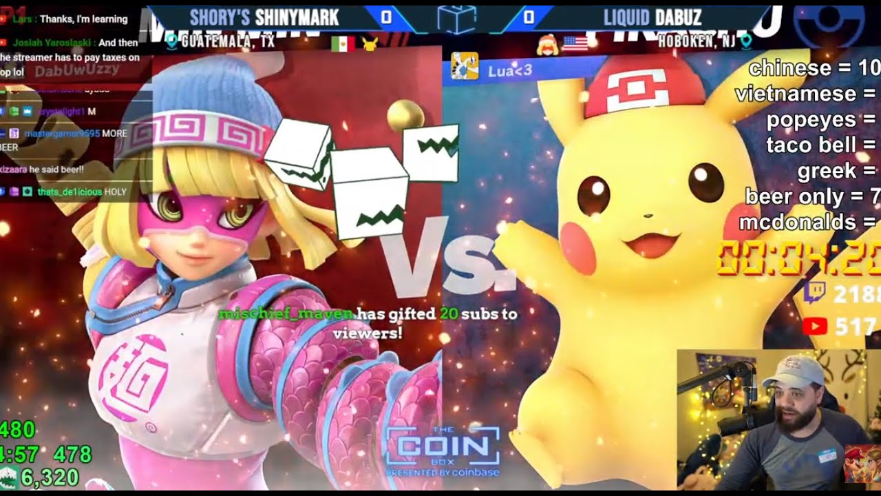 Shinymark (Pikachu) vs Dabuz (Min Min) - Coinbox 88 Winners Top 12 | 24 ...
