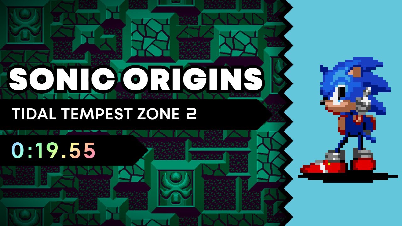 Sonic Origins - Tidal Tempest 2 (Sonic) in 19.55 - YouTube