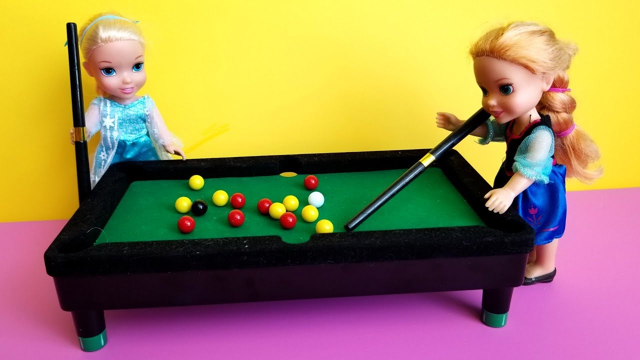 2019 New Year's party ! Elsa & Anna toddlers - pool game - karaoke ...