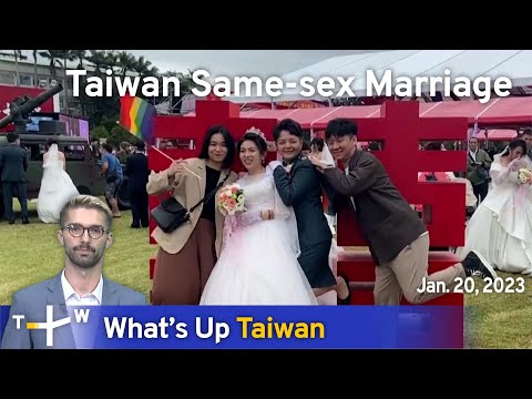 Taiwan Same-sex Marriage, News at 14:00, January 20, 2023 | TaiwanPlus News