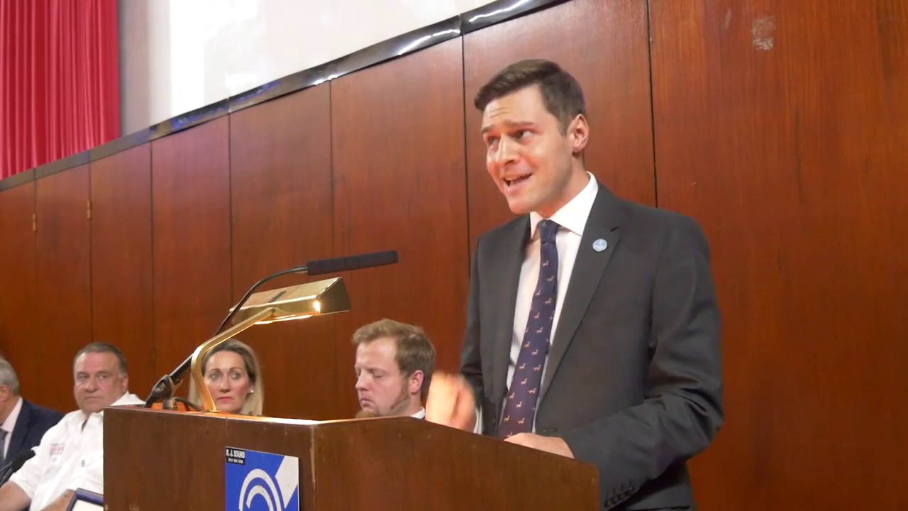 Ross Thomson MP speaks at a Fishing for Leave event - YouTube