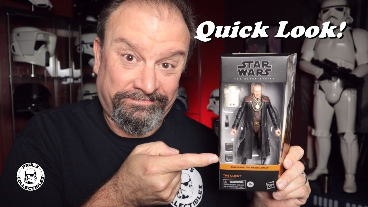 Star Wars Black Series The Client Figure | Quick Look! - YouTube