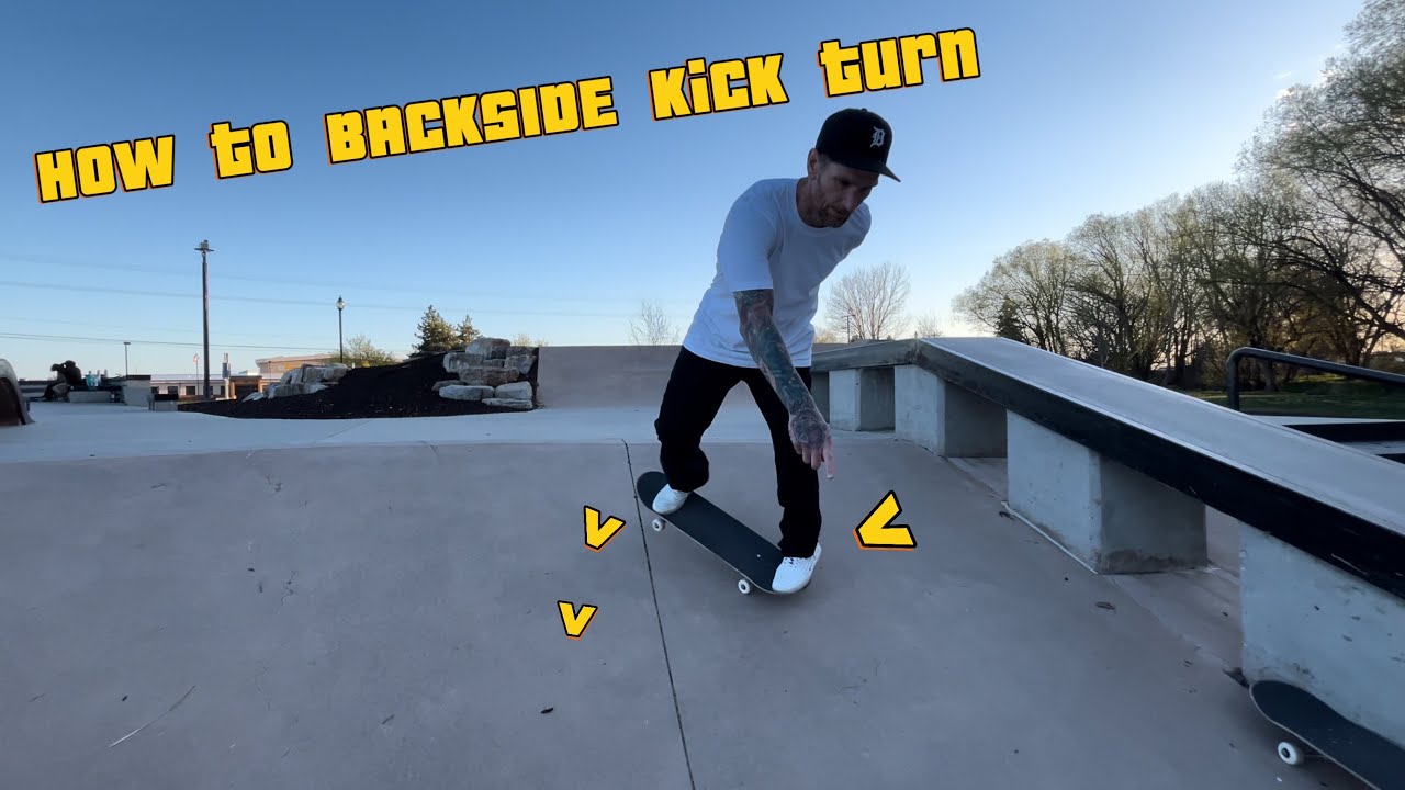 How to EASILY backside kick turn - YouTube
