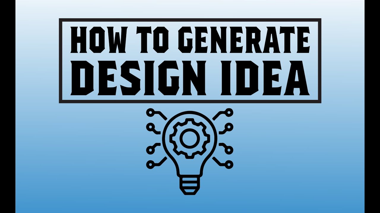 HOW TO GENERATE DESIGN IDEA(ডিজাইন আইডিয়া কিভাবে পাবেন) BANGLA ...