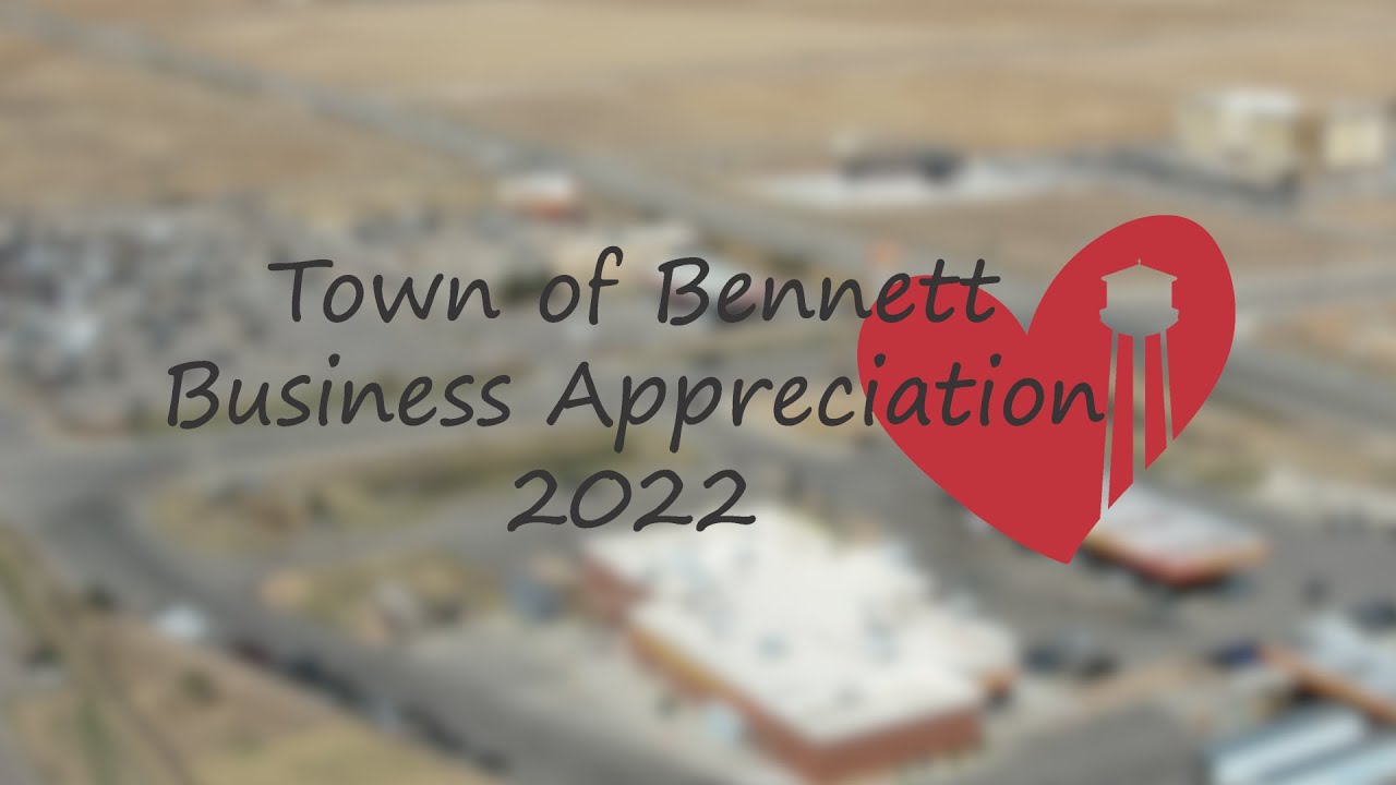 Town of Bennett 2022 Business Appreciation - YouTube