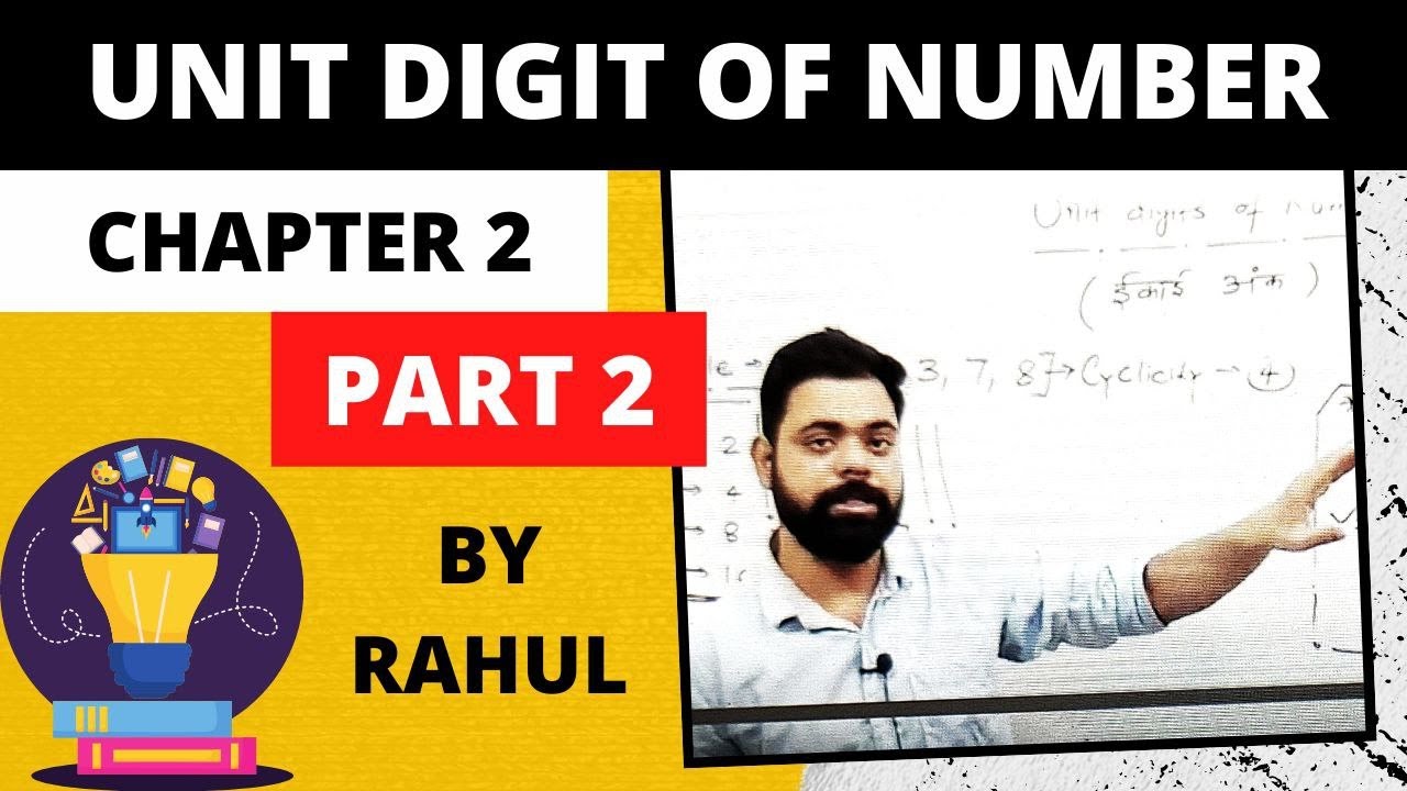 Unit Digit Of Numbers | Number System Chapter 2, Part 2 - YouTube