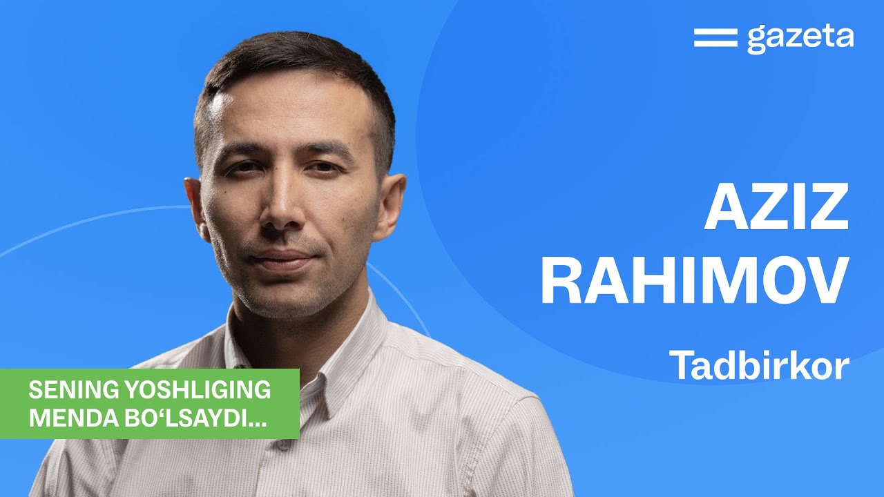 “Kelajagingizni tanlashning eng yaxshi yoʻli — bugungi muhitingizni ...