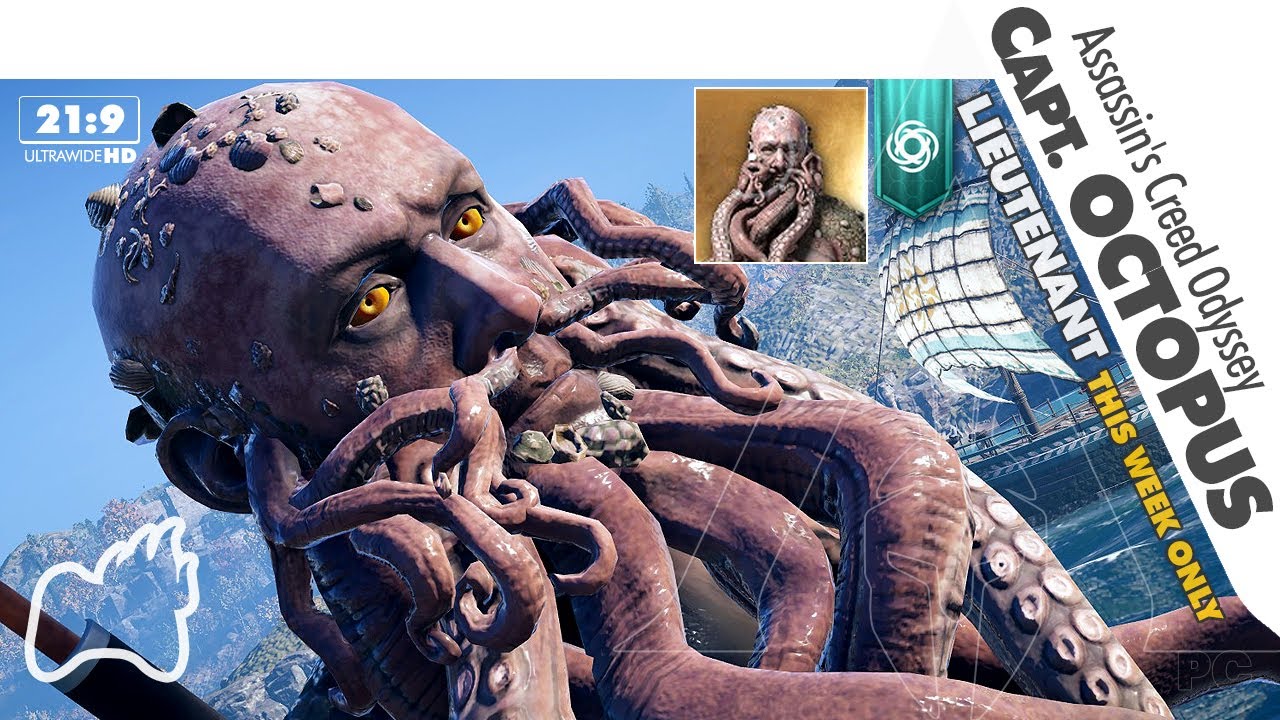Assassin's Creed Odyssey Ultrawide Captain Octopus - AC Odyssey ...