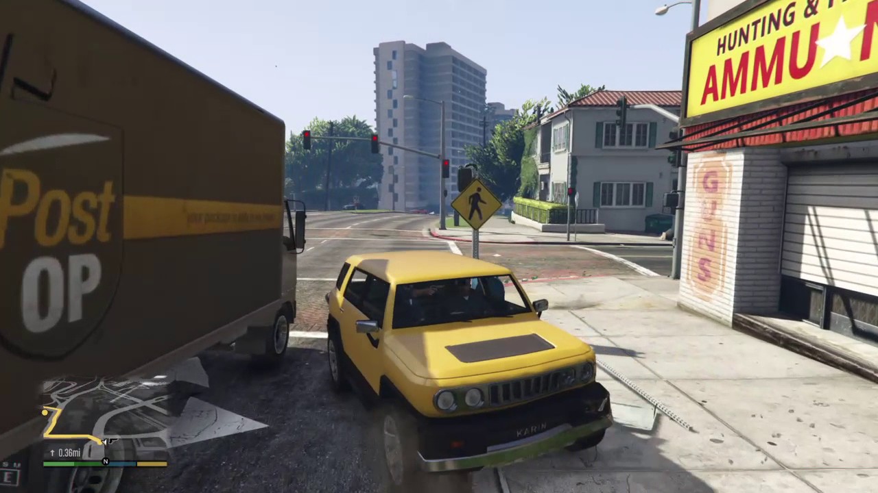 GTA V Michael 1st Mission - YouTube