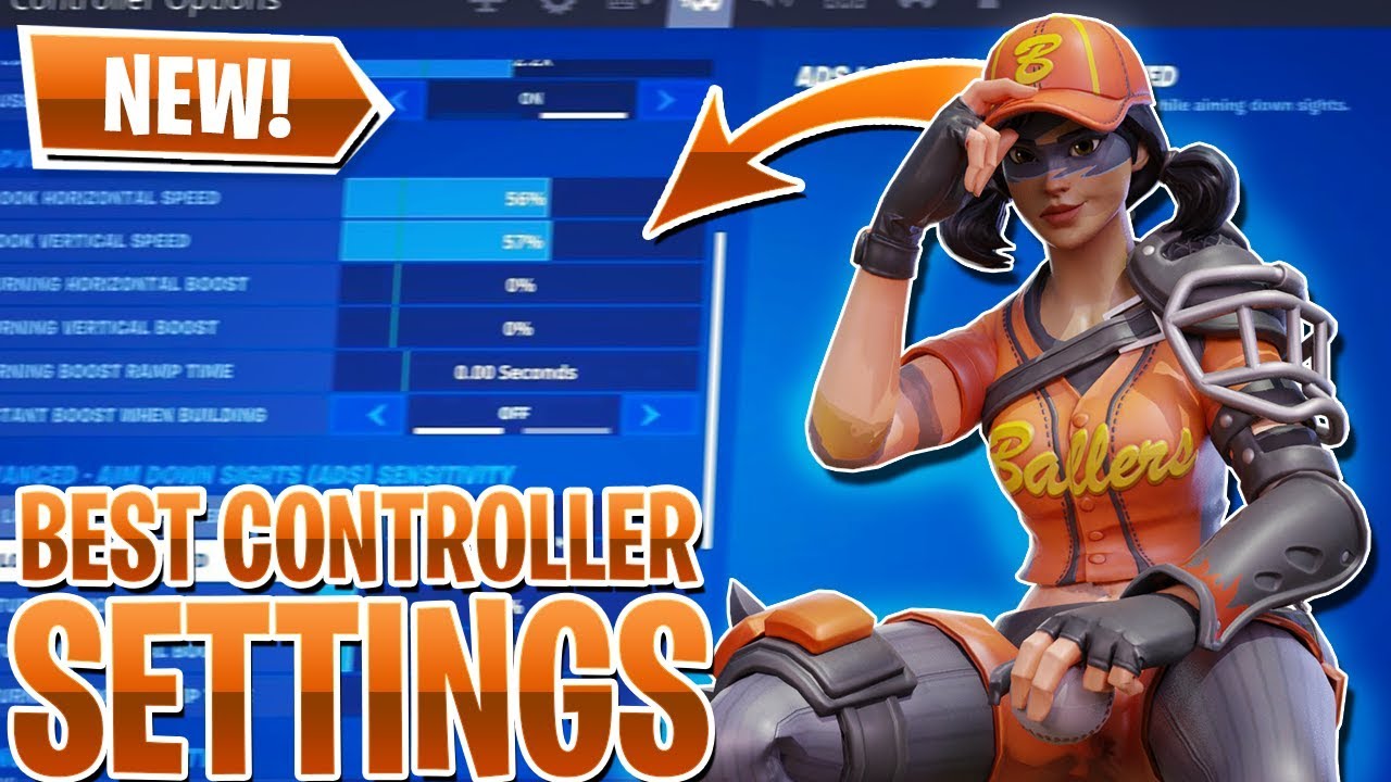 New Best Controller Settings For Fortnite Chapter 2 Season 2 - YouTube