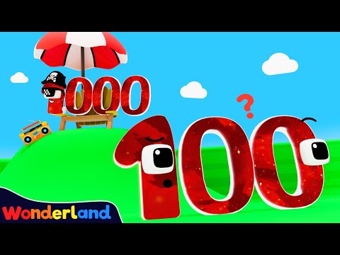 Wonderland: Hide and Seek | 100's Number Quest | 500 - 1,000 | Learn To Count