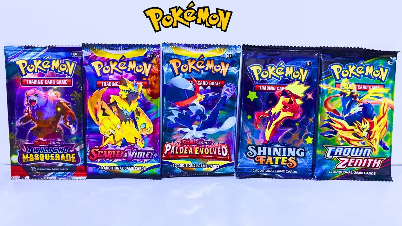 OPENING THE VARIETIES OF RAREST POKEMON BOOSTER PACKS | ULTRA RAREST ...