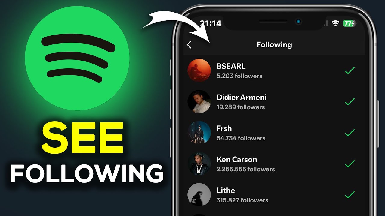 How To See What I follow On Spotify - Easy Guide - YouTube