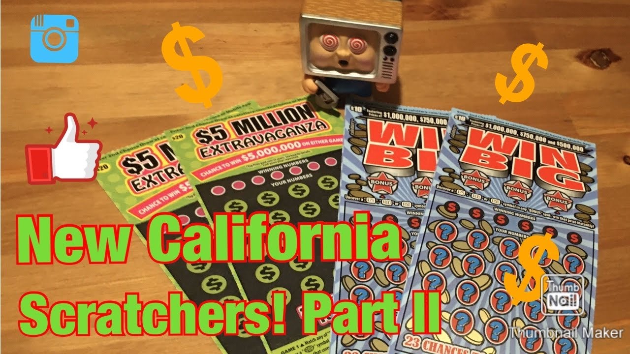NEW ️🤑🔥CALIFORNIA SCRATCHERS🔥 Part 2‼️🙌Lets WIN BIG‼️💰💰💰🤑🤑🤑 - YouTube