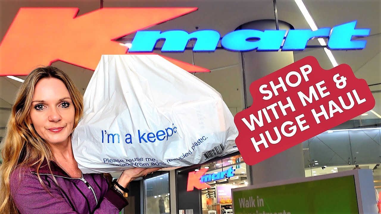KMART SHOP WITH ME AND HAUL! - YouTube