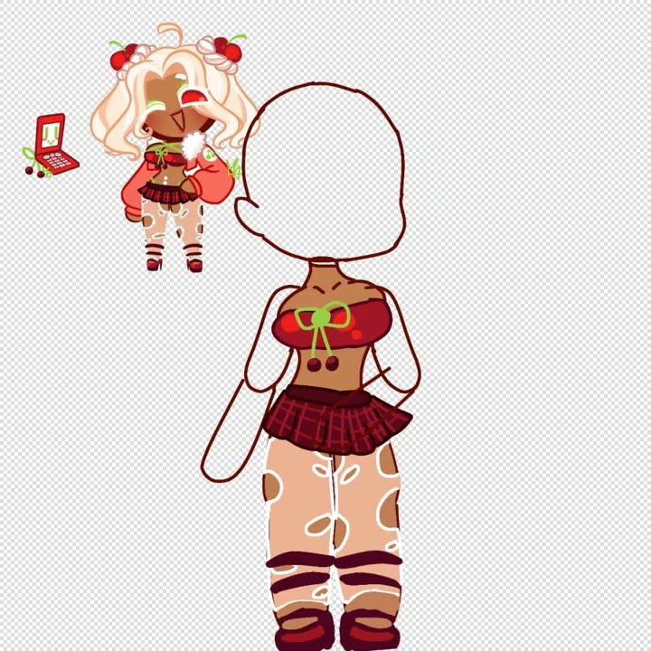 make once again ckr oc in gacha drawing it don't come at me #ckr #gacha ...