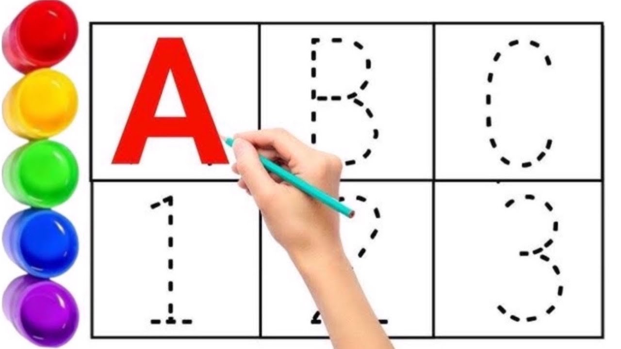 ABC Alphabet A to Z | One Two Three | 1 to 10 Counting, A for Apple ...