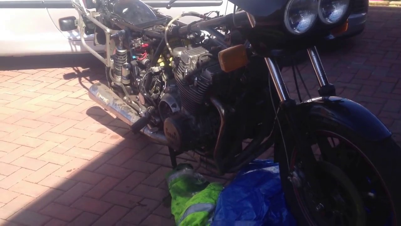 xs1100 engine changed - YouTube