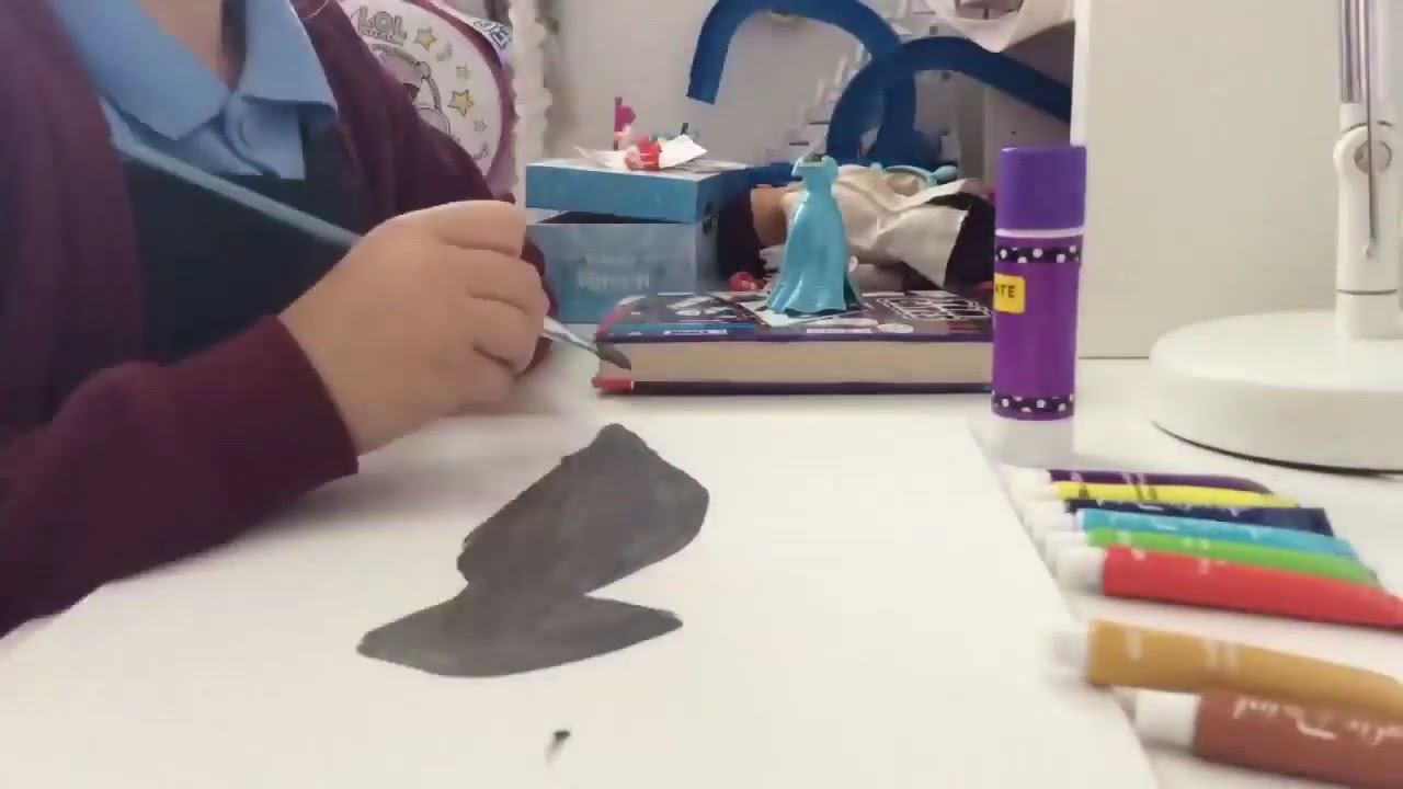 My best friend drawing a Dolphin - YouTube