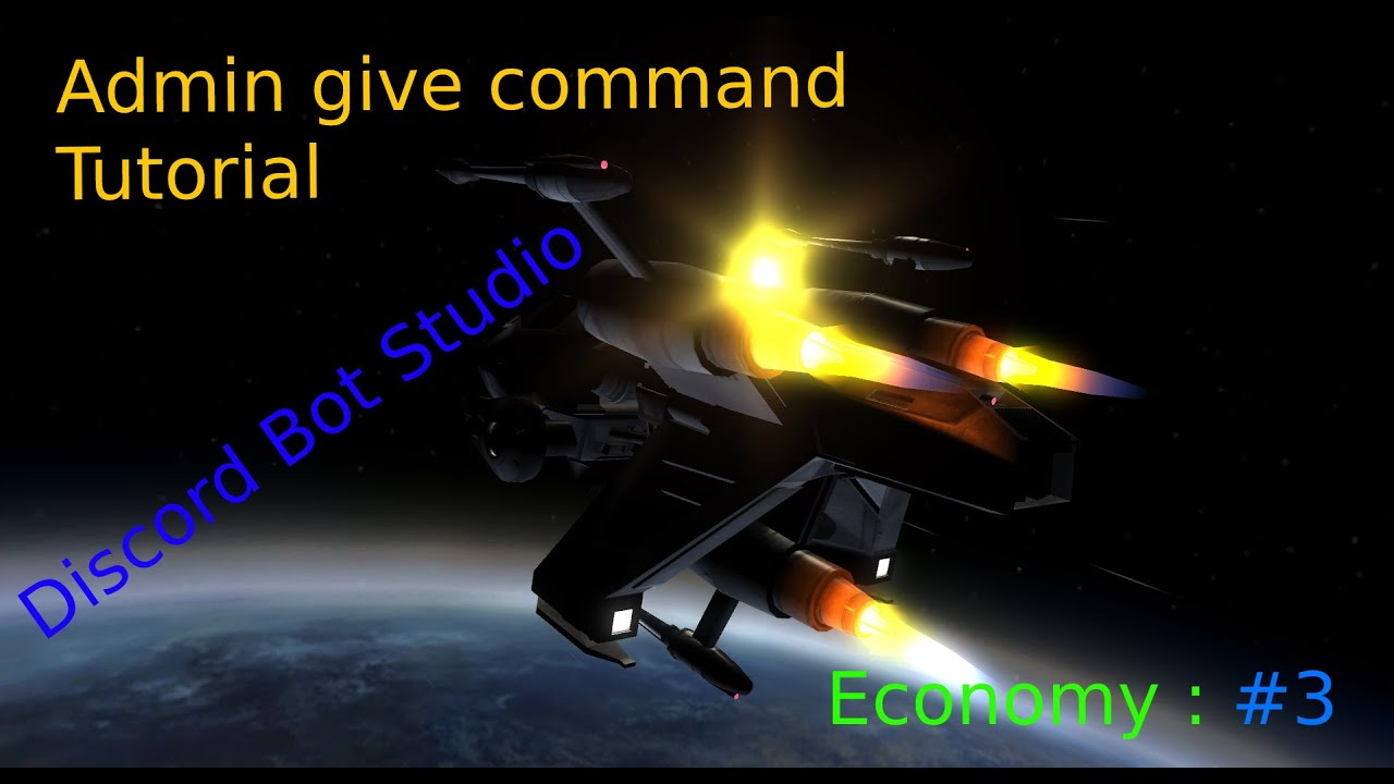 Admin Give Command | Economy #4 | Discord Bot Studio Tutorials - YouTube