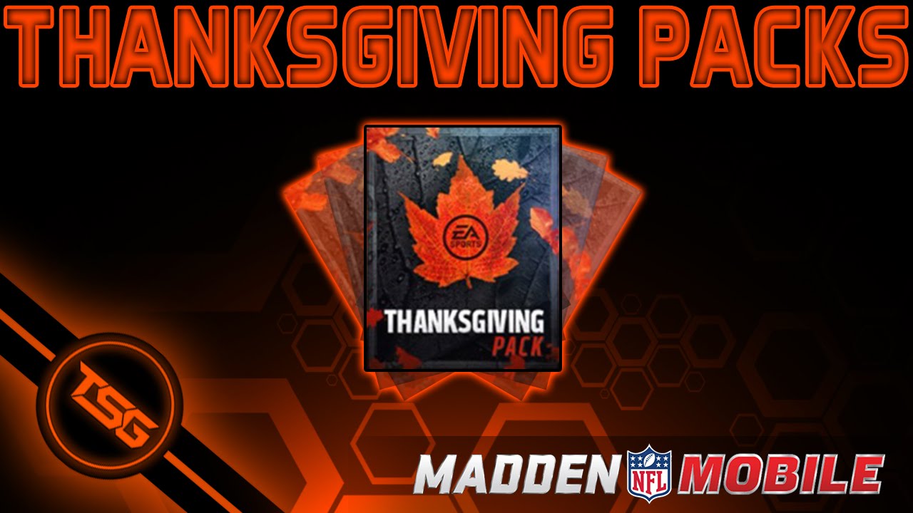 "Thanksgiving Packs on Thanksgiving!" | Thanksgiving Pack Opening ...