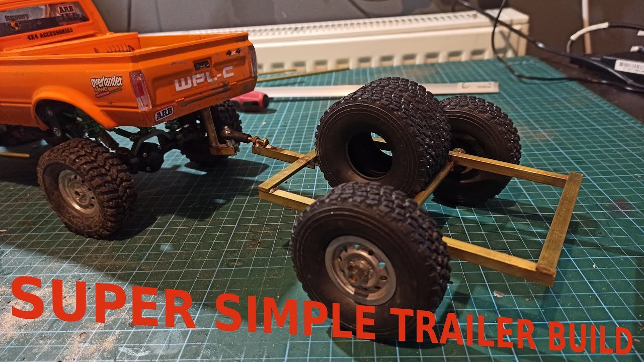 WPL C24 Update and Simple Trailer Build - YouTube