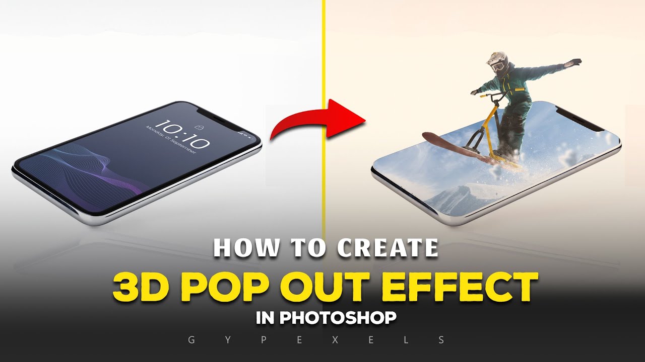 How to create 3D pop out effect in photoshop - Photoshop tutorials ...