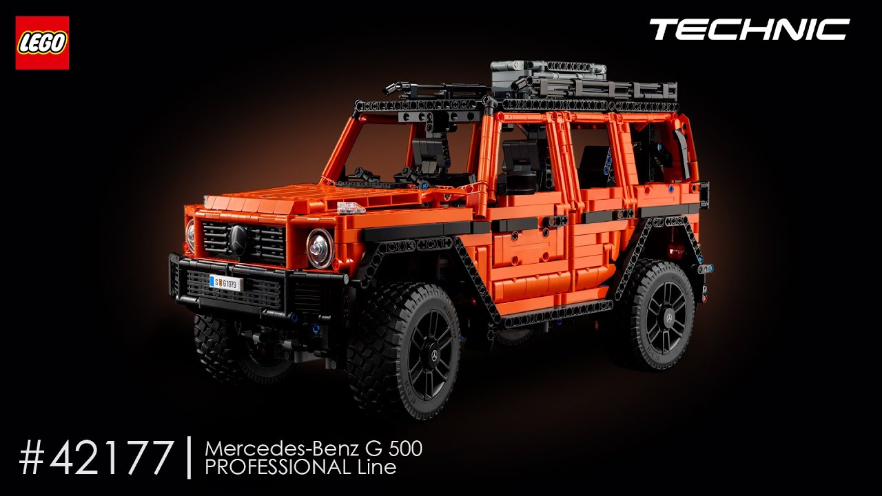 LEGO Technic - Mercedes-Benz G 500 PROFESSIONAL Line 42177 - YouTube
