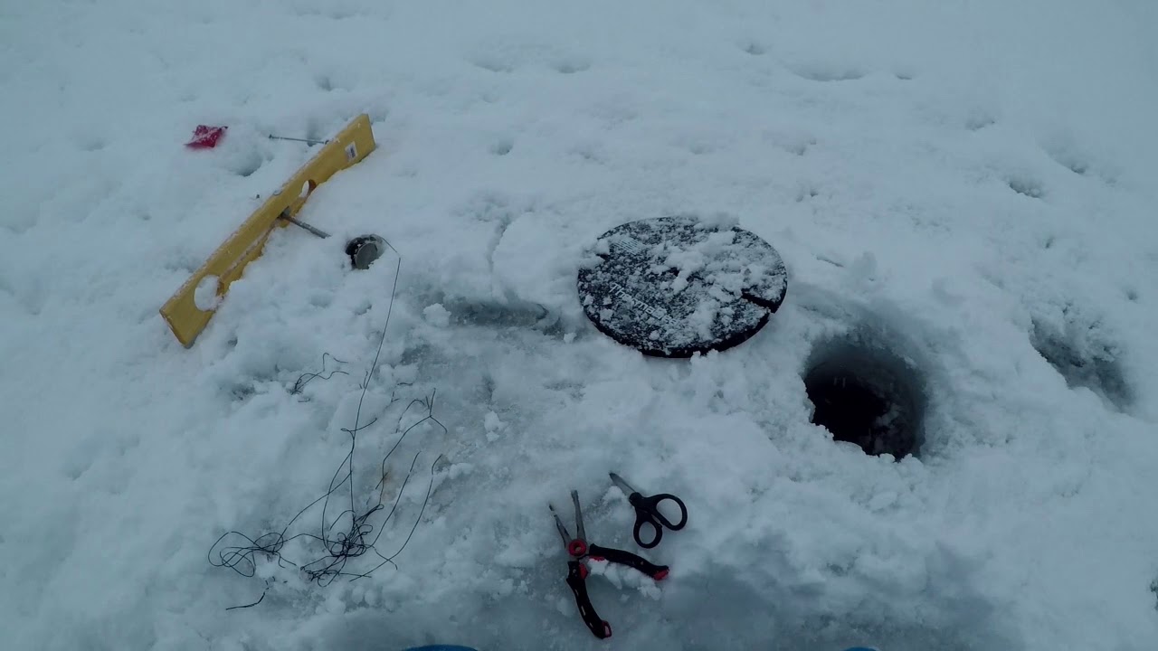 Ice Fishing In a BLIZZARD! | Winter Storm Warnings - YouTube