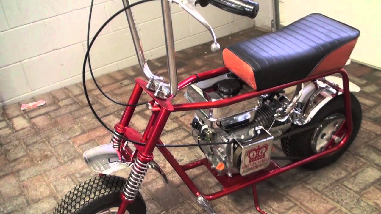 Ruttman Spyder Minibike - YouTube