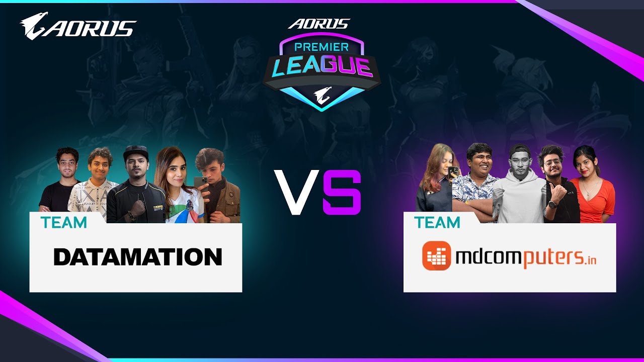 AORUS Premier League | Finals | M D Computers vs Datamation - YouTube