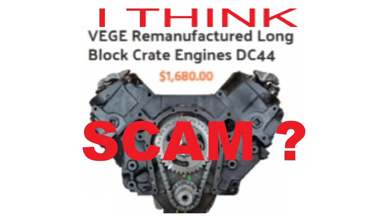 Reman 454 Engine Scam ? - YouTube