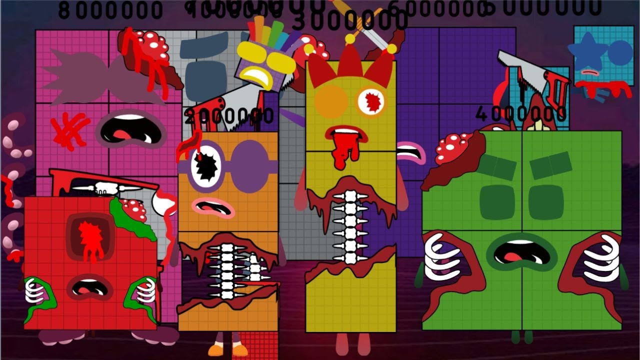 The Zombie Invasion Has Begun! Numberblocks Band But Reimagined ...