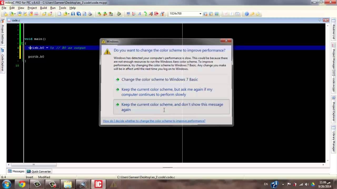 Video 1 - Using Proteus Simulater And Mikroc, Output, Port - YouTube