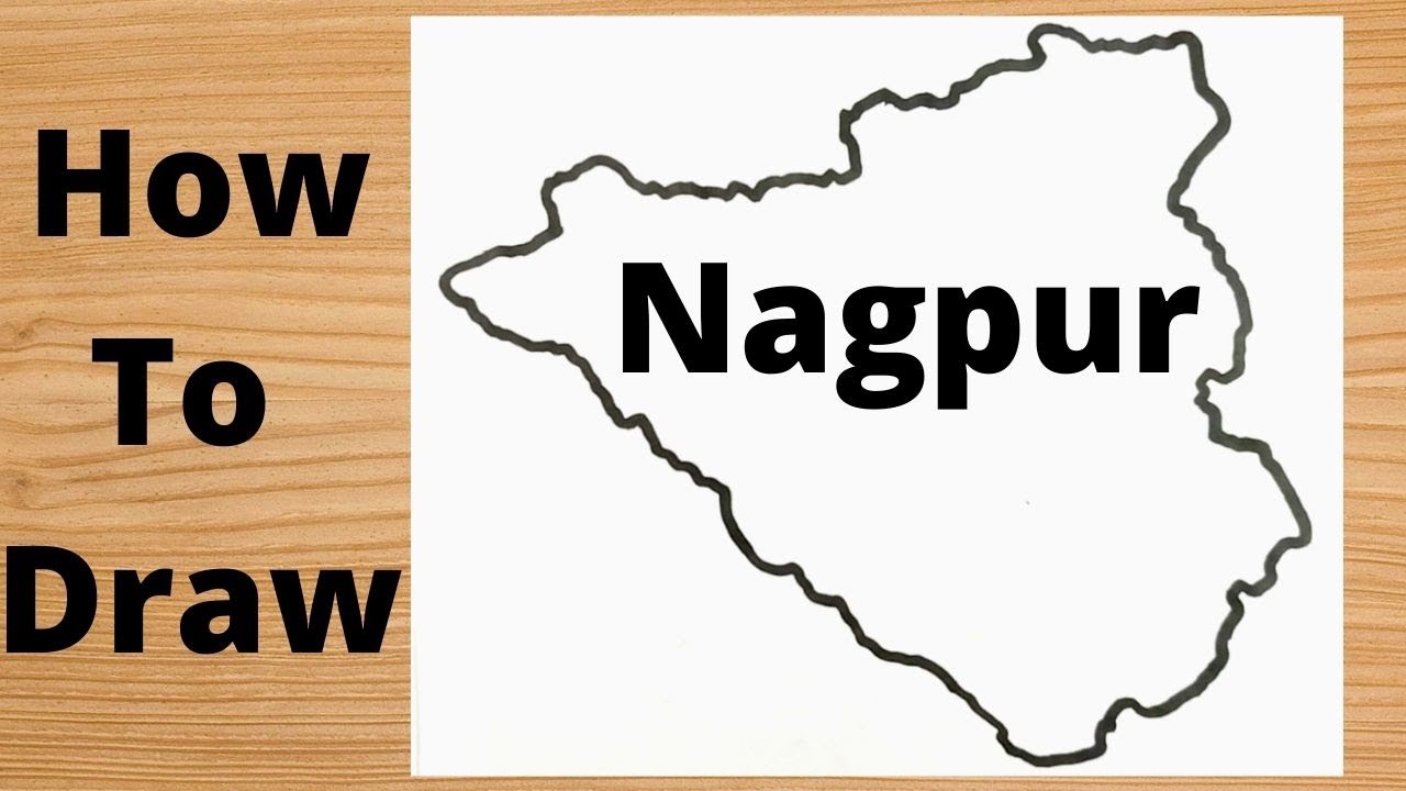 Drawing The Map of Nagpur (India) - YouTube