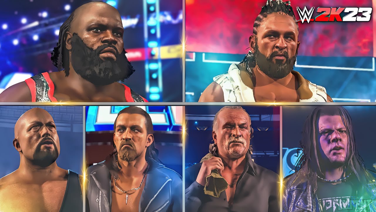WWE 2K23 Created Wrestlers That Provide High Realism - YouTube