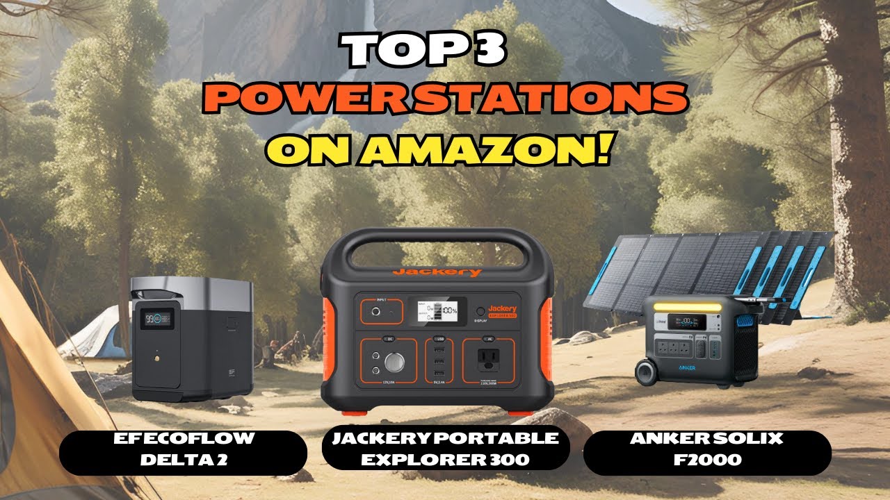 The Best Portable Power Stations on Amazon for Preppers - YouTube