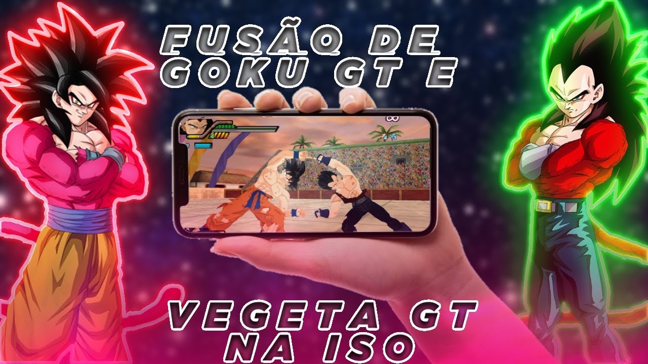 GOKU E VEGETA GT FUSÃO GOGETA BASE, SSJ, SSJ 4, AVANCE ISO V2 - YouTube