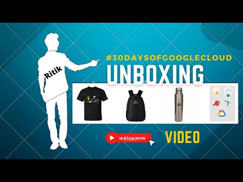 #30daysofgooglecloud swag unboxing || google cloud unboxing || Unboxing video || #googlecloud ...