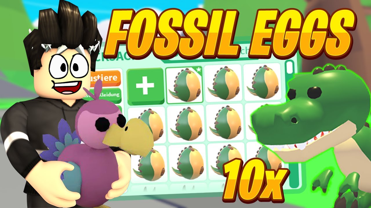 10 Fossil Eggs öffnen (spannend) bekommen wir ein Sagenhaftes Pet ...