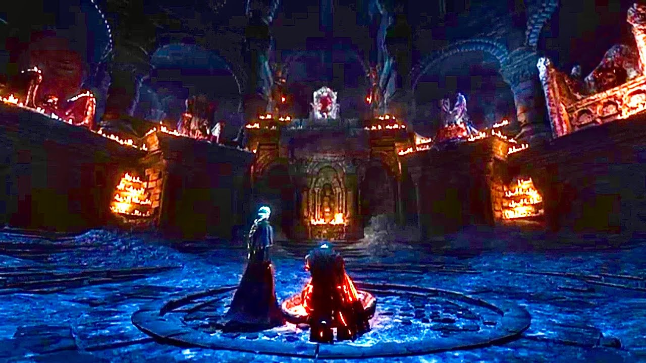 DARK SOULS III Lords of Cinder in their Thrones - YouTube