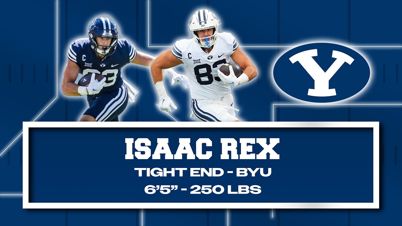 Isaac Rex - The Newest Lions Tight End UDFA - YouTube